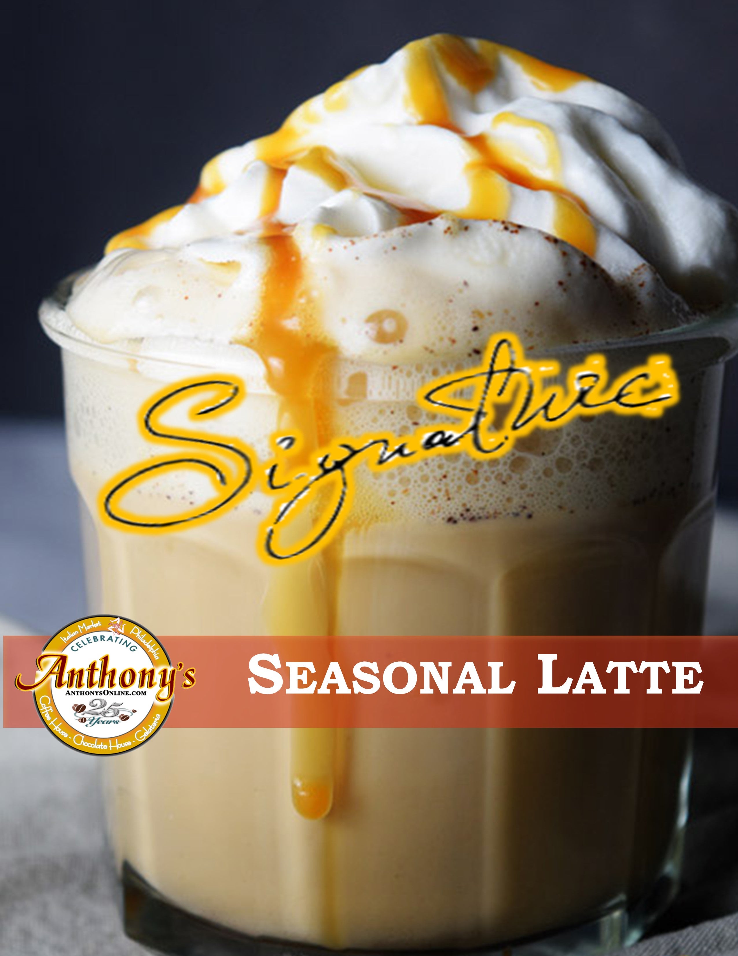 Seasonal Lattes | Anthony's Coffee To-Go